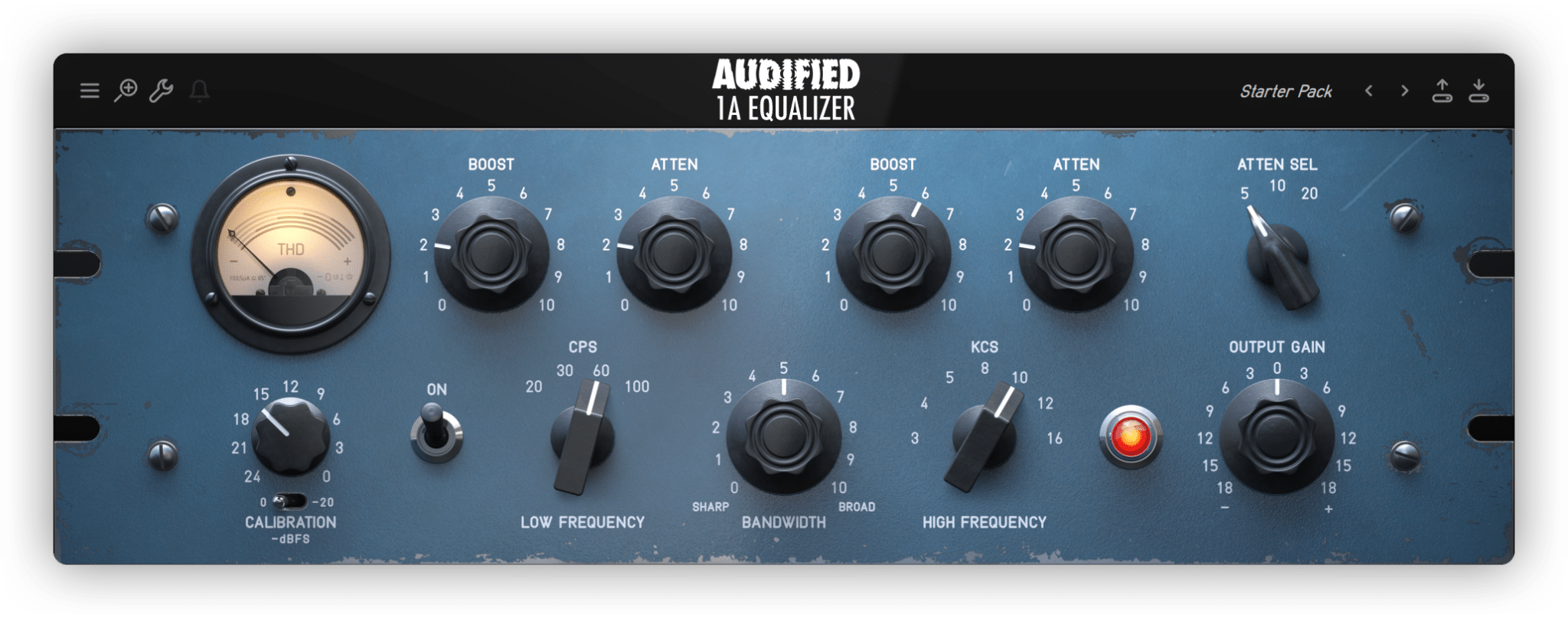 1A Equalizer - Modern Tube EQ Inspired by the Pultec® Legacy